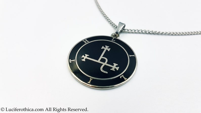 Sigil of Lilith Pendant Medallion - Left Hand Path Seal of Lilith ...