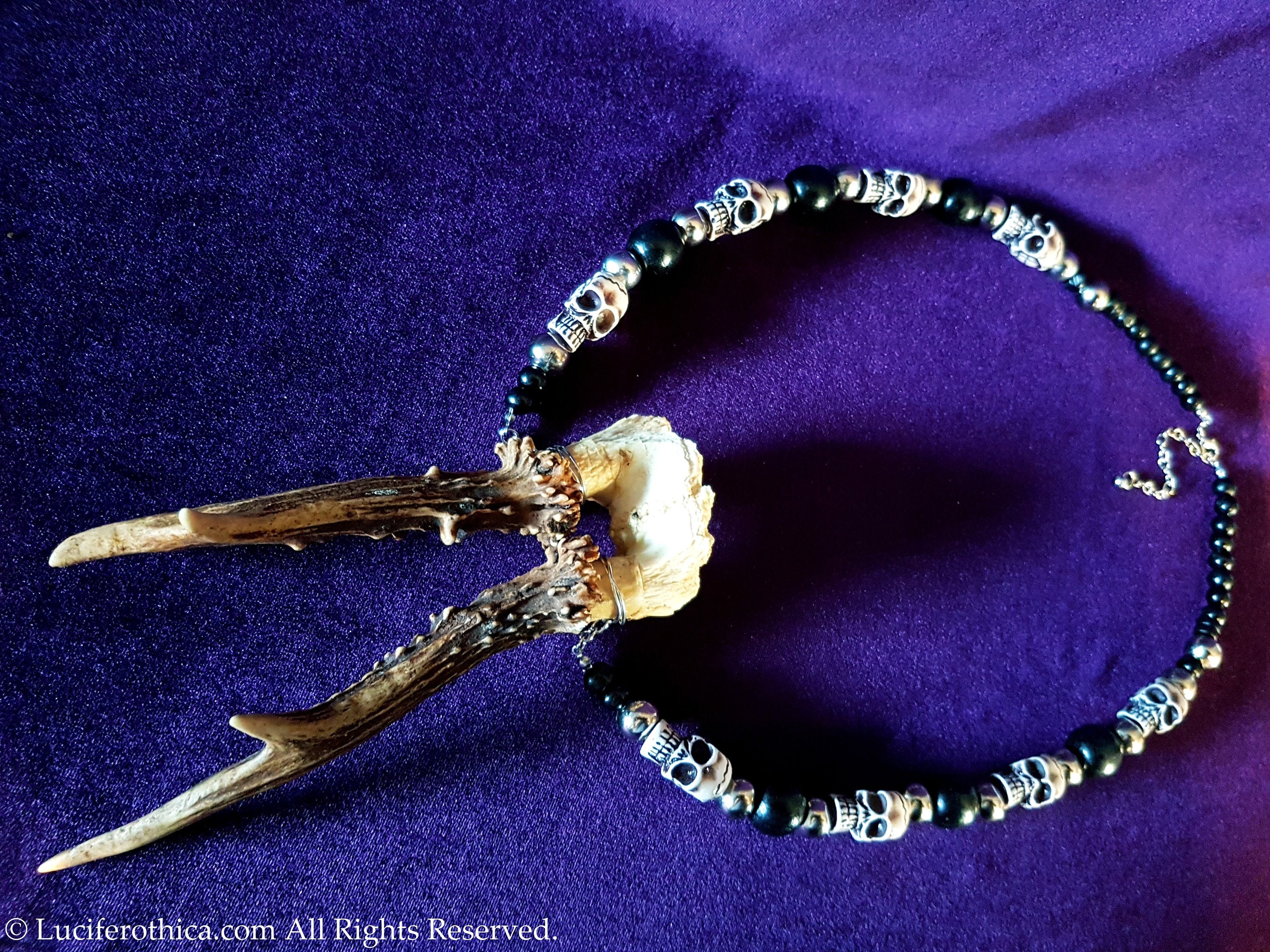 Pan's Antlers Necklace
