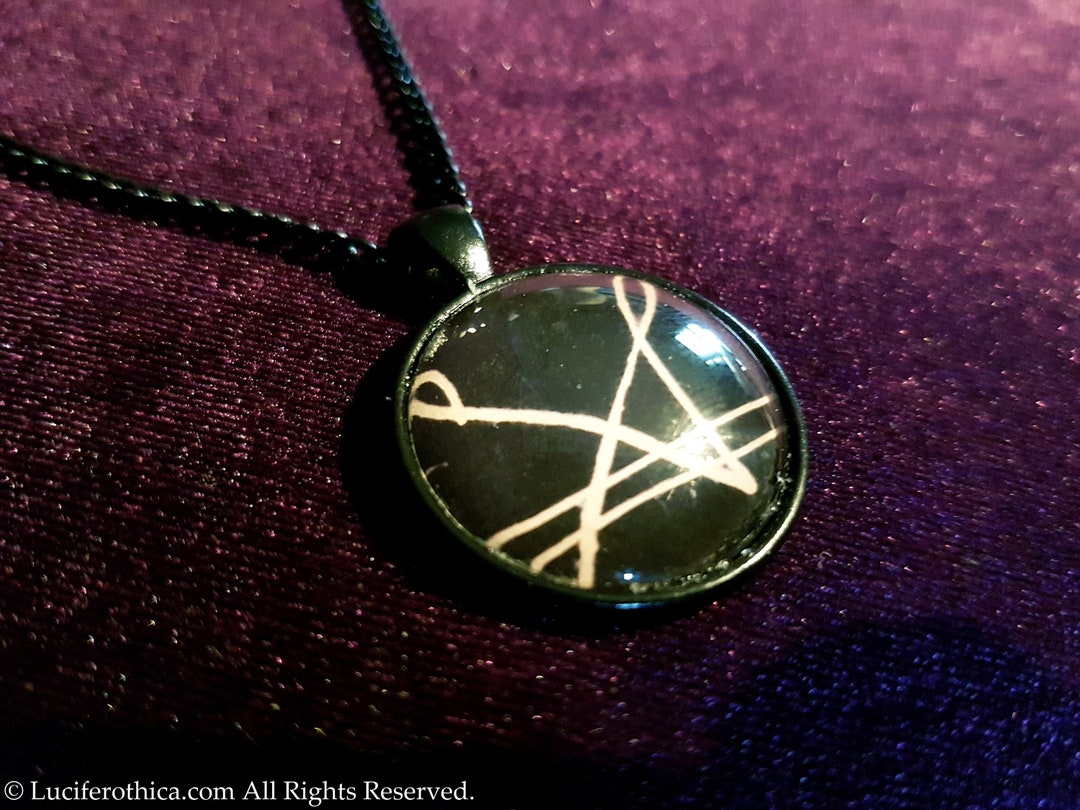 Dukante Sigil of Verrine Necklace - Occult Demonolatry Seal Verine ...