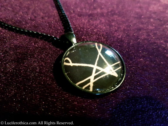 Dukante Sigil of Verrine Necklace Occult Demonolatry Seal of | Etsy
