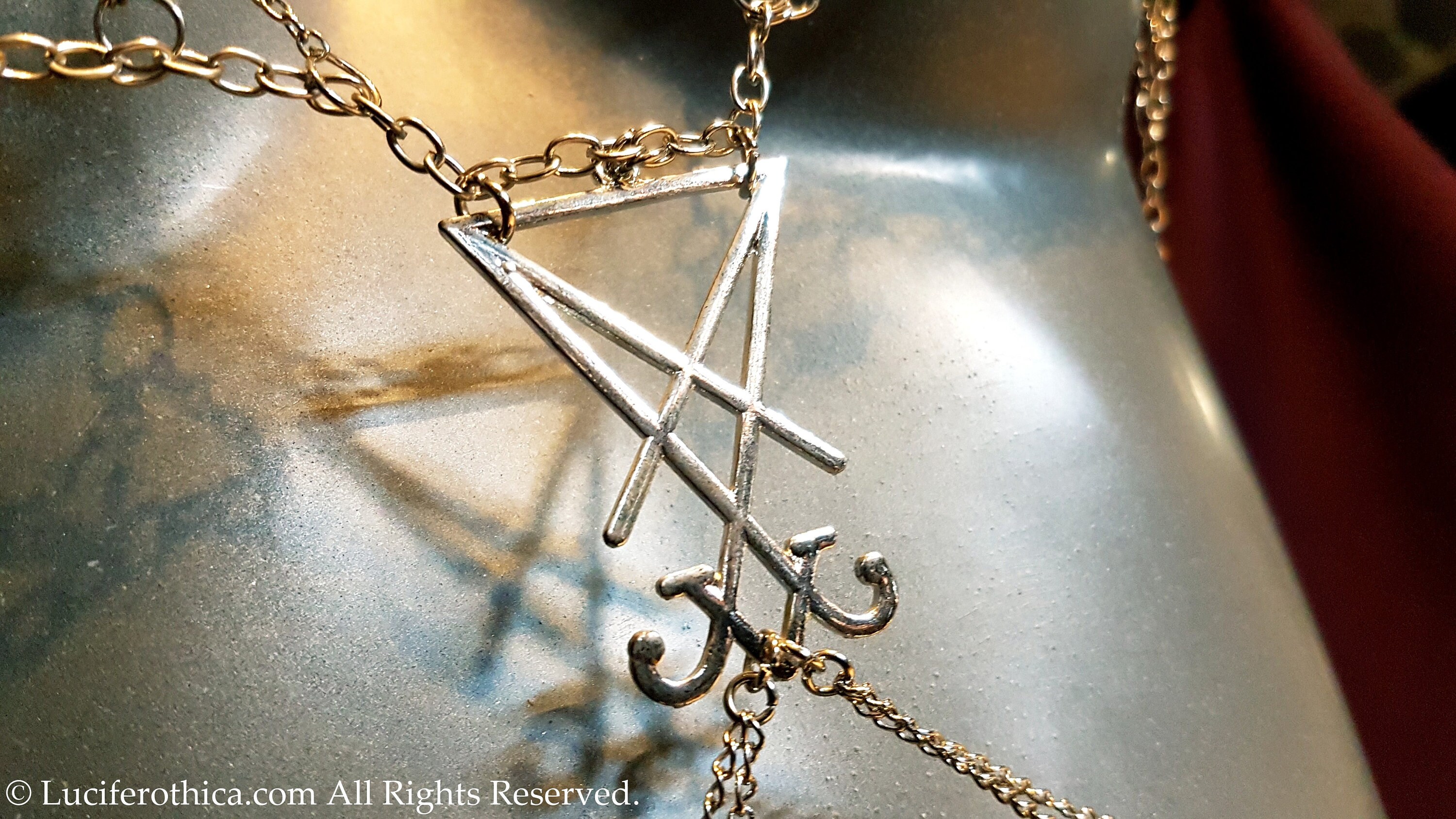 Sigil of Lucifer Bra and Body Chain