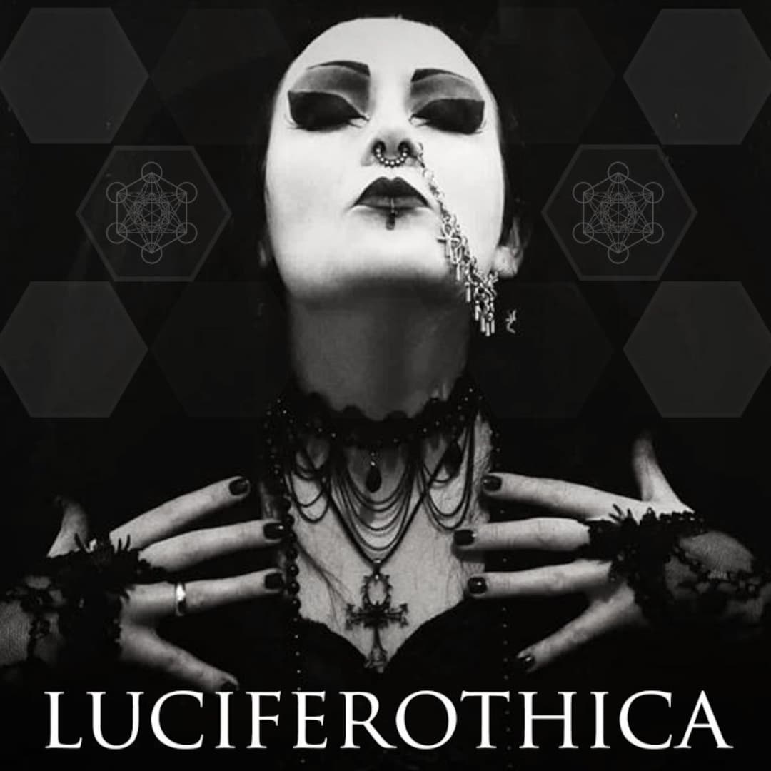 Ankh | Sigil of Lucifer | Clean Nosechain - Goth Gothic Occult Nose ...