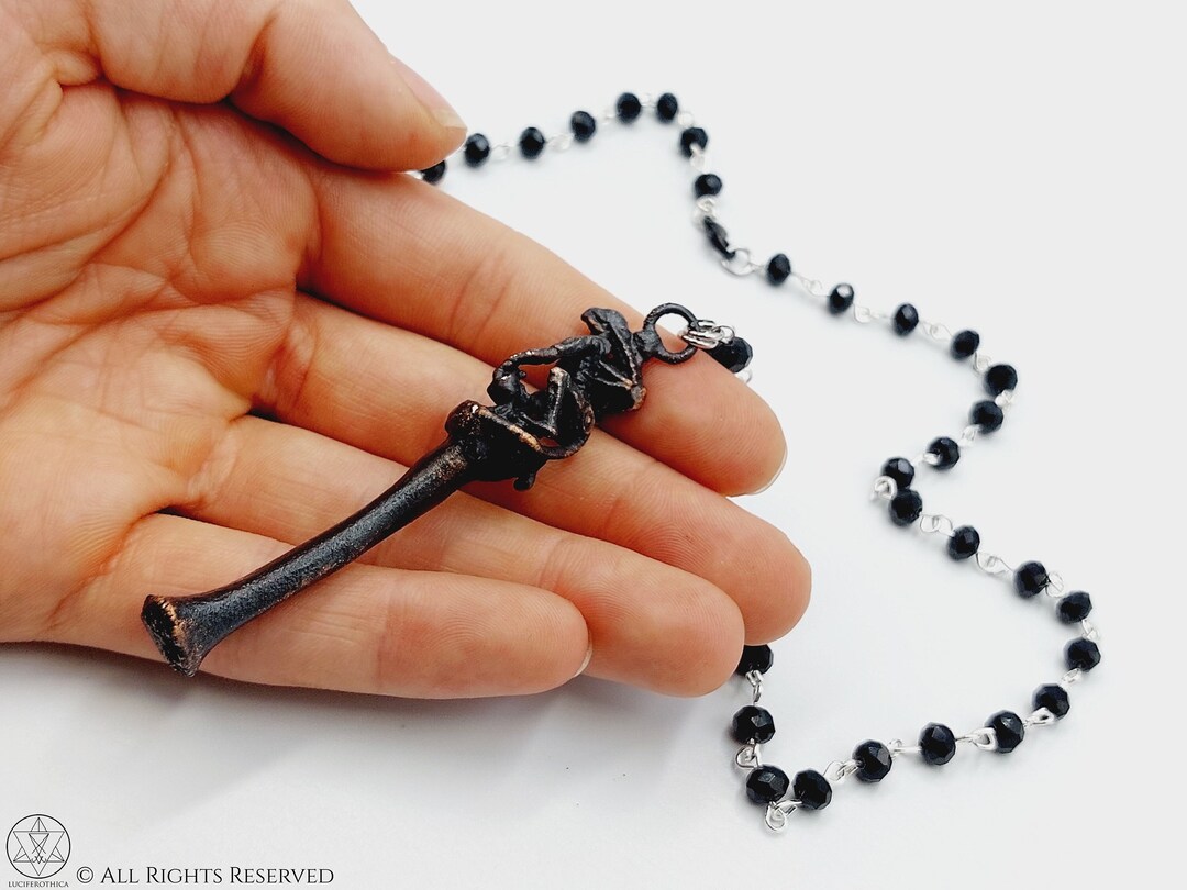 Alien Xenomorph Bone Necklace (electroformed Copper) - XX121 ...