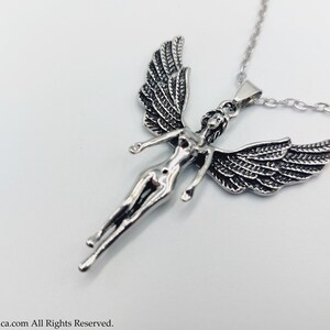 Winged Lilith | Inanna | Ishtar Pendant - Sumerian Necklace Burney ...