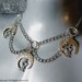 Triple Sigil of Lucifer Crescent Chain Choker - Goth Gothic Luciferian ...