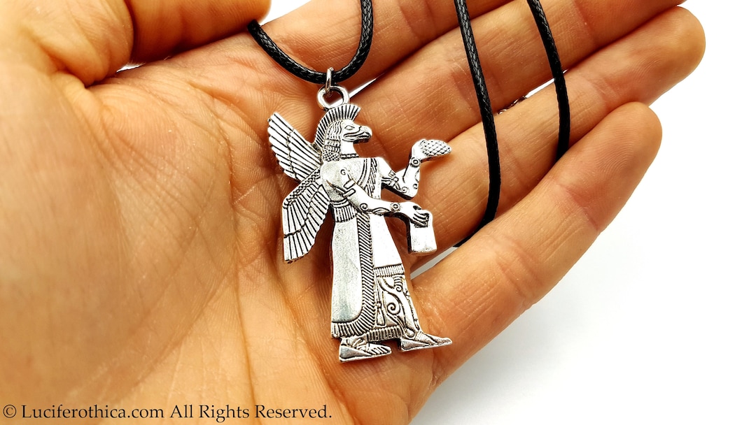Anunnaki Pendant (2 Styles) - Sumerian Mesopotamian Akkadian Assyrian ...