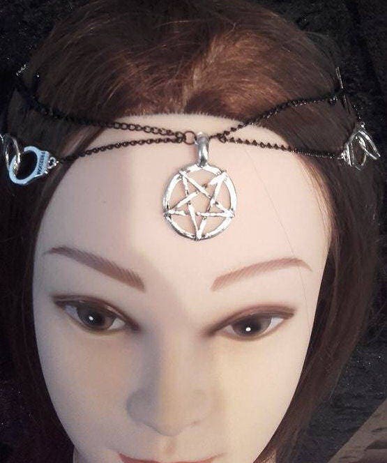 Power Tiara Headchain - gothic occult satanic luciferian break the ...