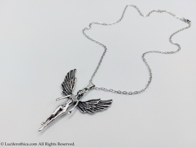 Winged Lilith | Inanna | Ishtar Pendant - Sumerian Necklace Burney ...
