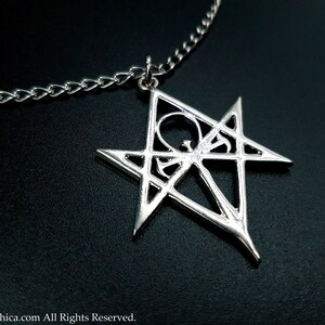 Vampire Ankh Pendant With Hexagram (new Design) - Occult Goth Gothic ...