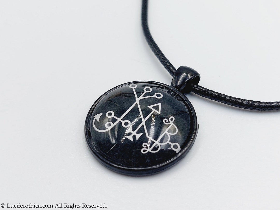 Sigil of Balam Necklace Occult Demonic Love Demon Goetic Goth Gothic ...