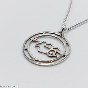 Sigil of Clauneck Stainless Steel Pendant - Occult Demon Wealth Money ...