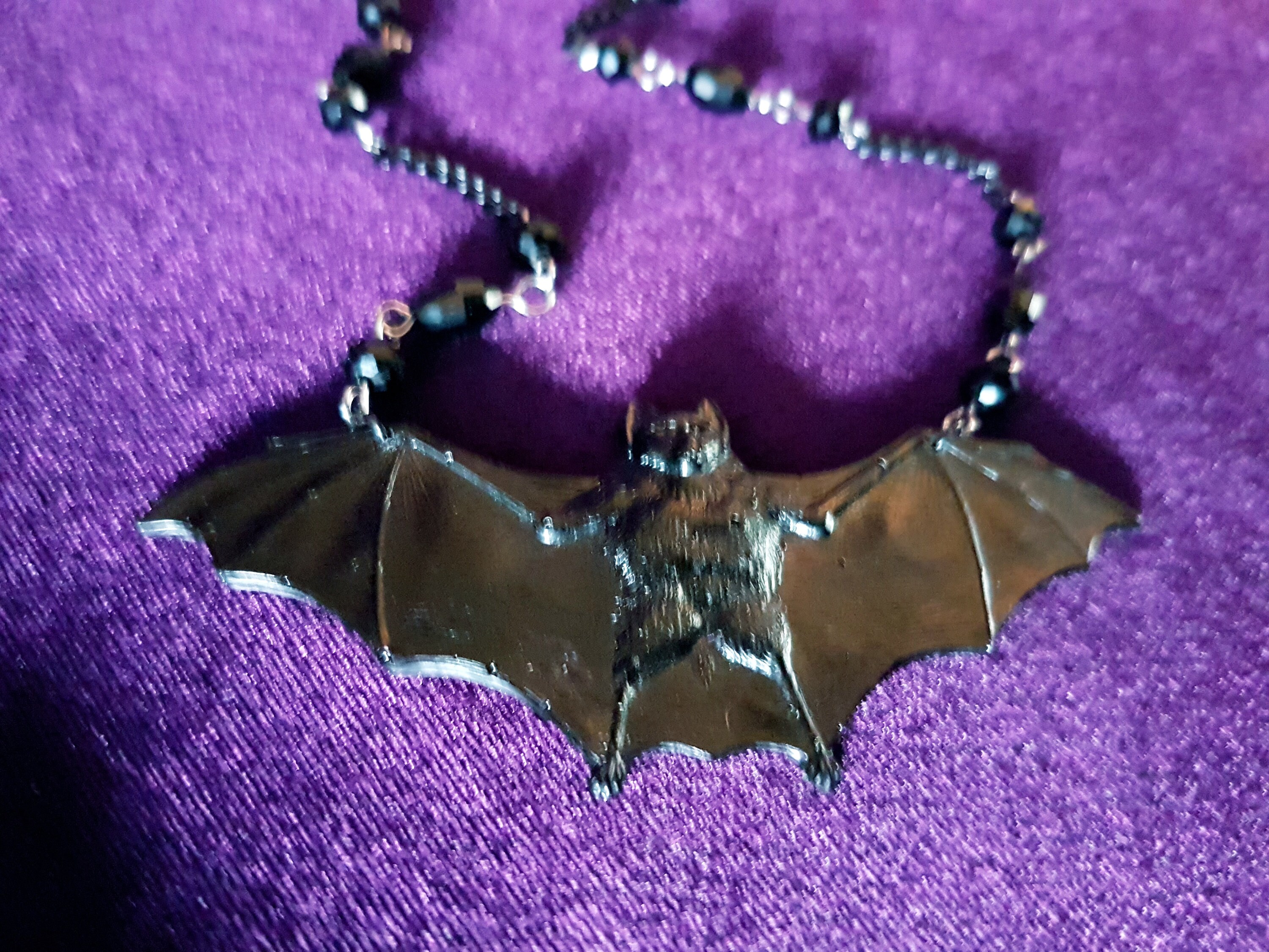 Vampire Bat Necklace