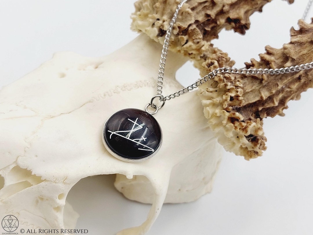 Dukante Sigil of Unsere Necklace (stainless Steel) - Occult Demonolatry ...