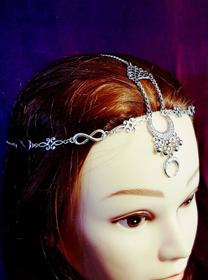 Crescent Moon Tiara