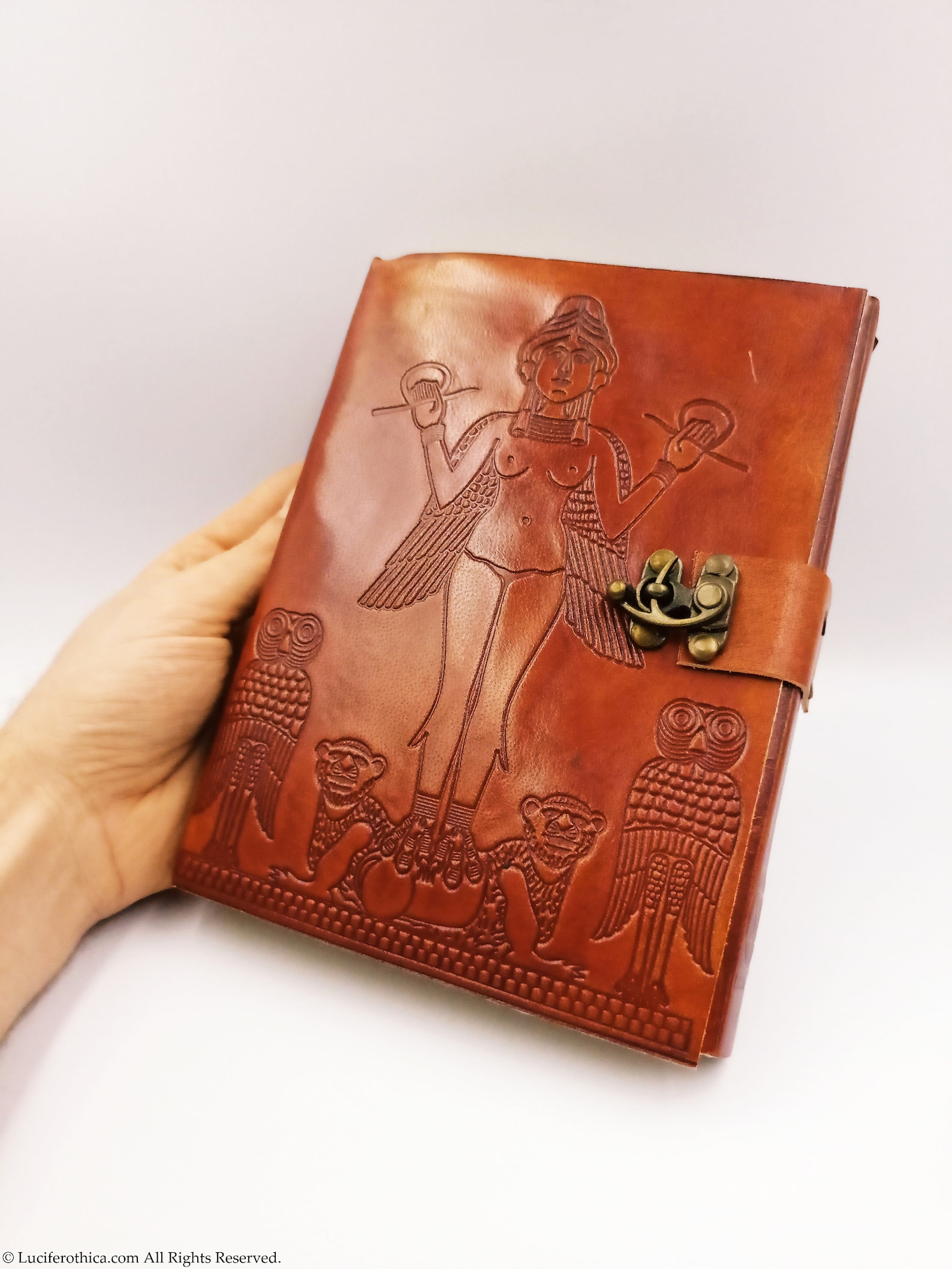 Lilith | Inanna | Ishtar Leather Journal | Spellbook - Ereshkigal ...