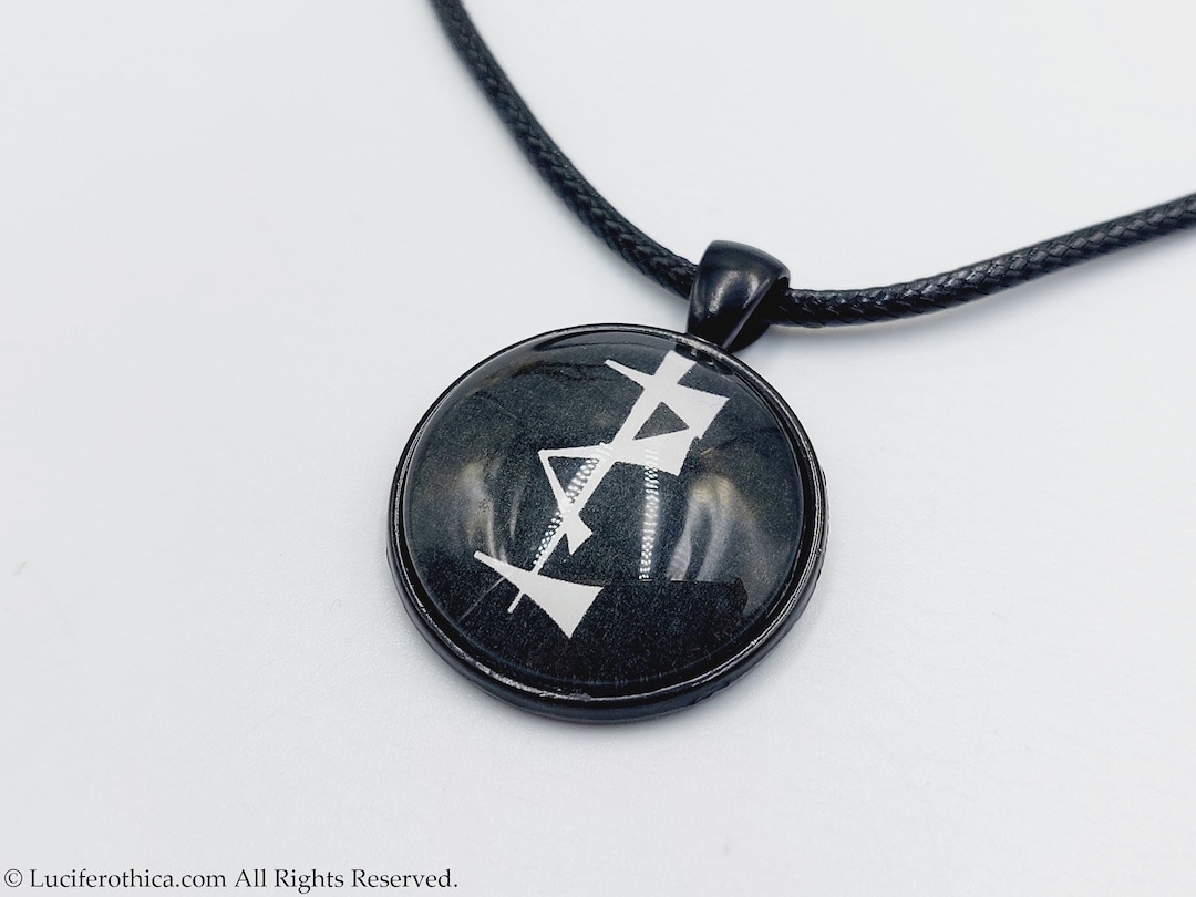 Sigil of Inanna Necklace Occult Ishtar Pendant Love Akkadian - Etsy