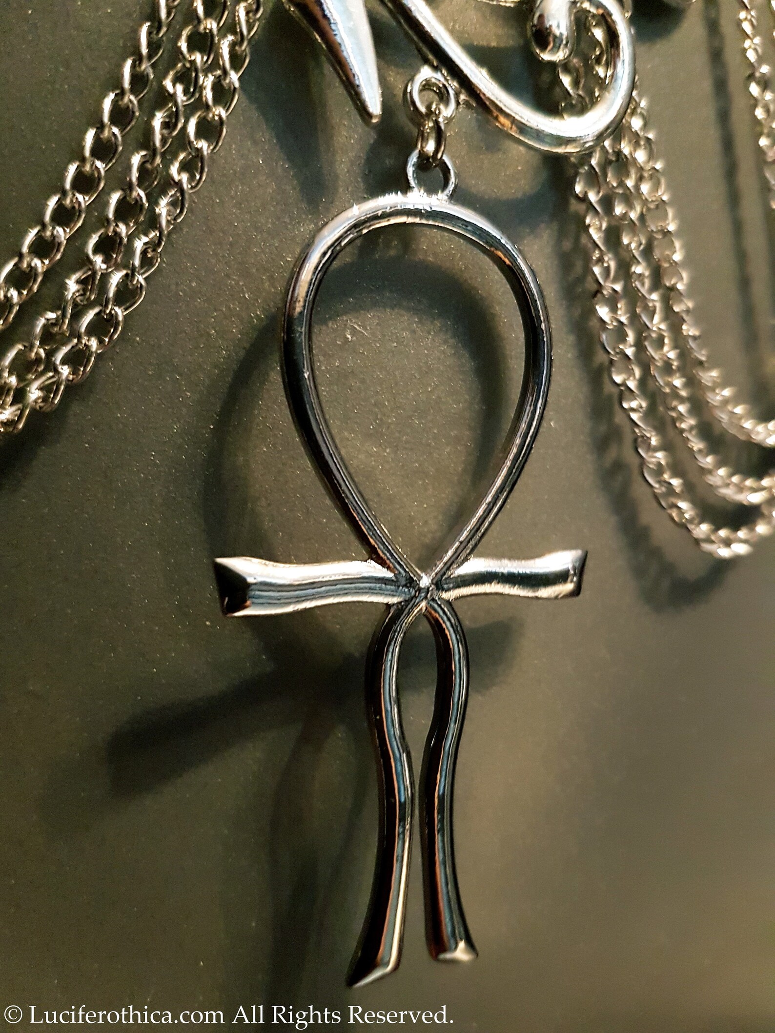 Egyptian Lemurian Ankh Hip Chain Belt Egyptian Belt Occult - Etsy