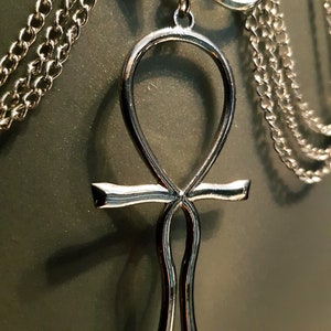 Egyptian Lemurian Ankh Hip Chain Belt - Egyptian Belt Occult Goth ...
