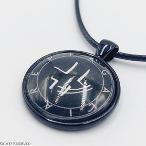 Sigil of Agaliarept Pendant - Occult Demon Goetia Dictionary Infernal ...