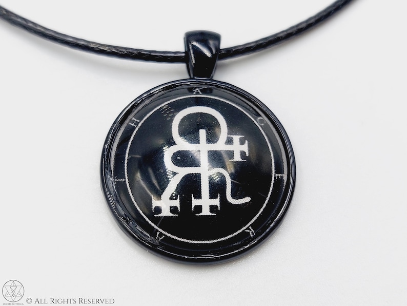 Sigil of Agrat Necklace - Agrat Bat Mahlat Occult Mistress of the ...