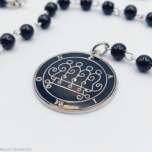 Sigil of Paimon Rosary - King Paimon Demonic Luciferian Lucifer ...