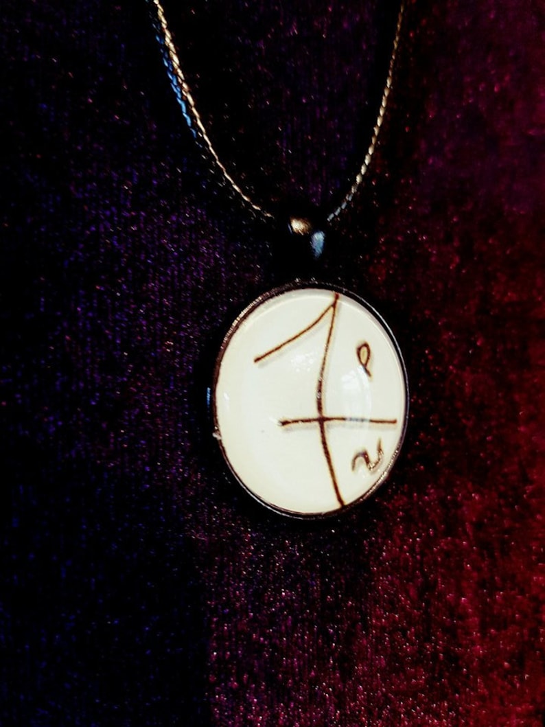 Dukante Sigil of Lilith Necklace - Demonolatry Dukante Demonic Daemonic ...