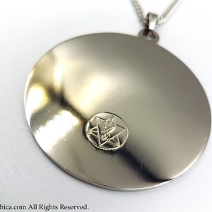 Large Sigil of Baphomet Pendant (bessy Version - Stainless Steel ...