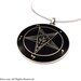 Large Sigil of Baphomet Pendant (bessy Version - Stainless Steel ...