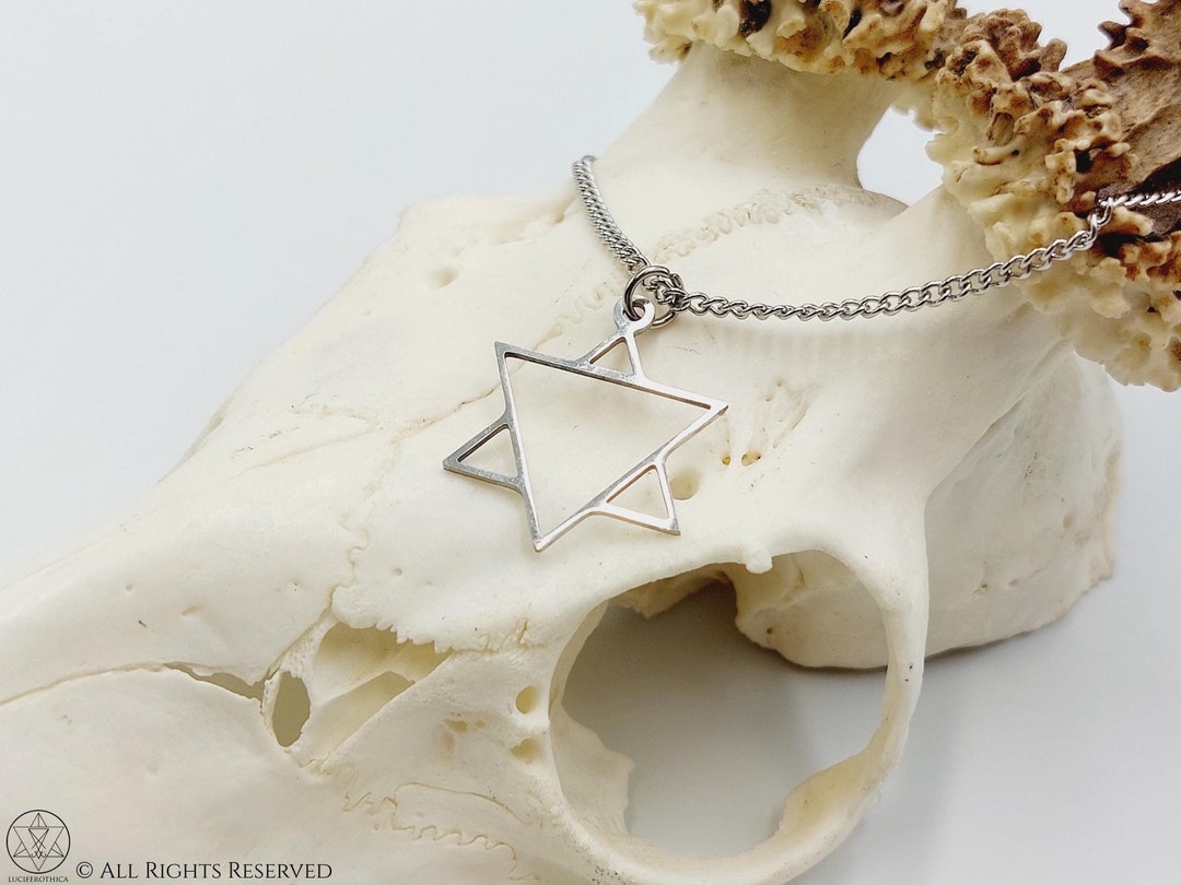 Aether Element Pendant (stainless Steel) Alchemy Sign Necklace æther ...