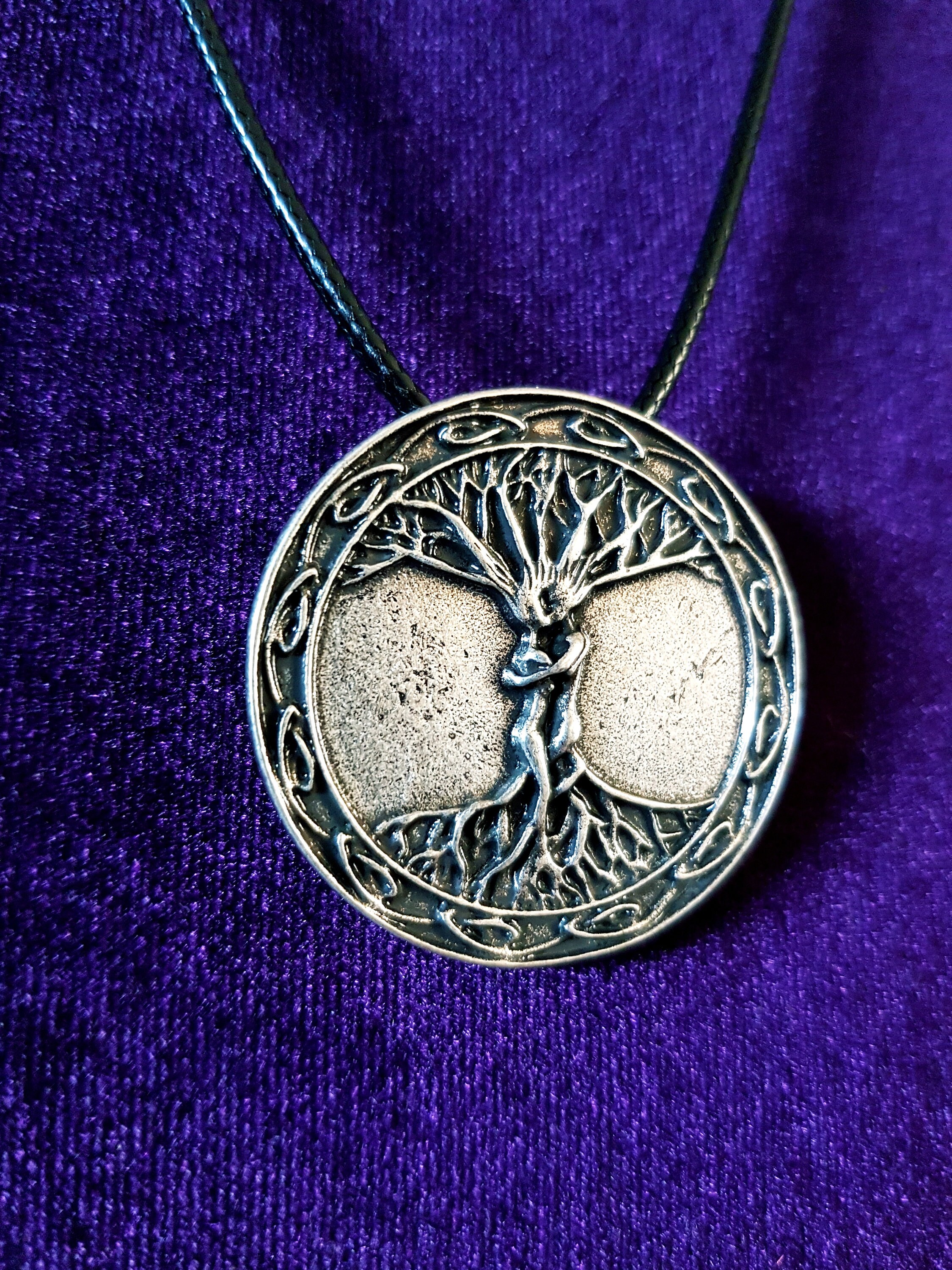 TwinSoul Tree of Life Pendant - Soul mate necklace goth gothic pagan ...
