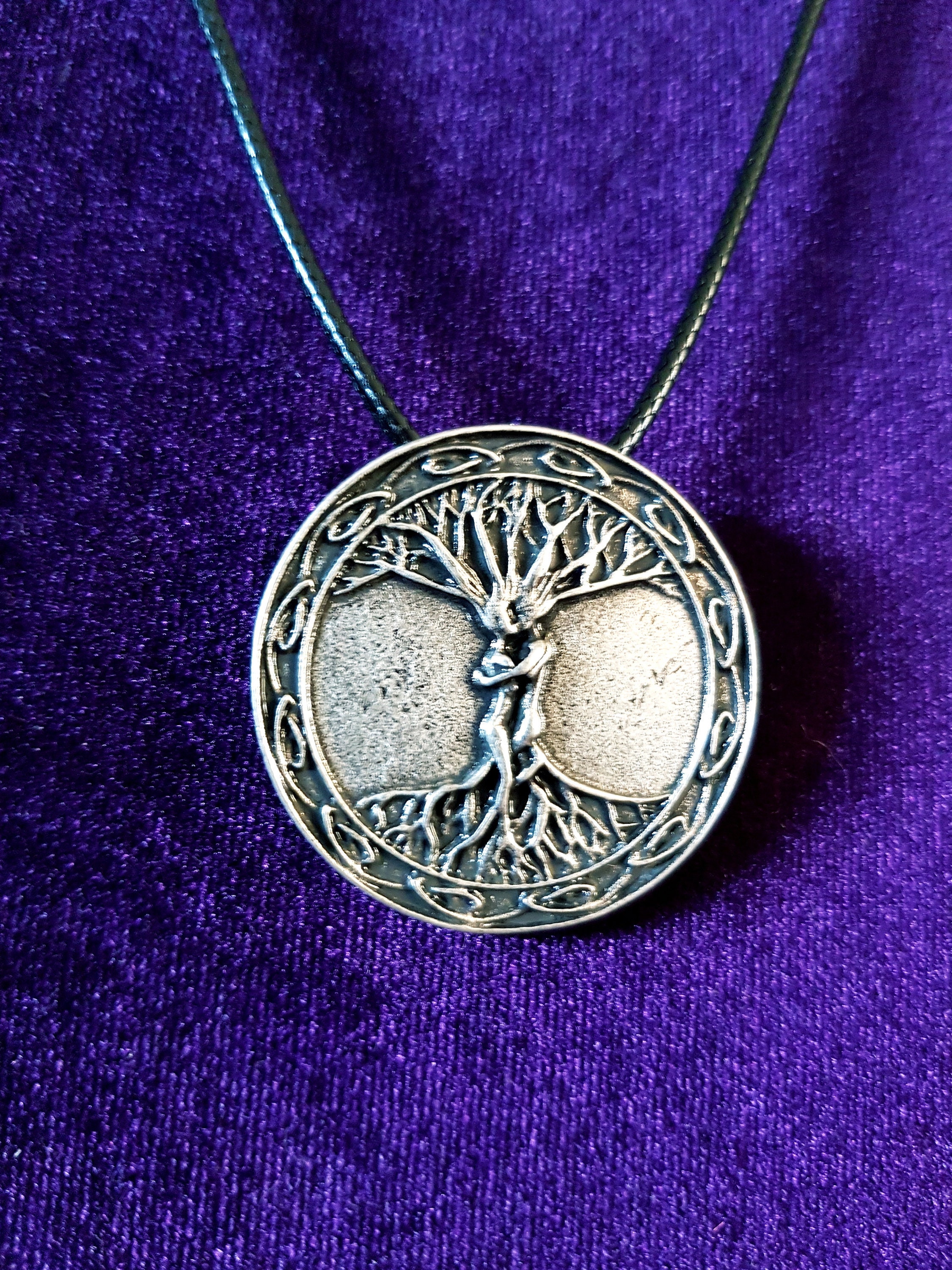 TwinSoul Tree of Life Pendant - Soul mate necklace goth gothic pagan ...