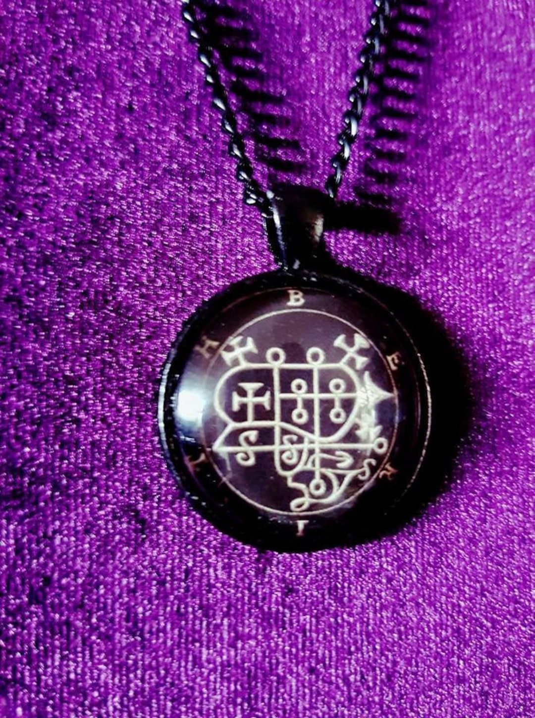 Sigil of Berith Pendant - Occult Left Hand Path Goetia Demon Demonic ...