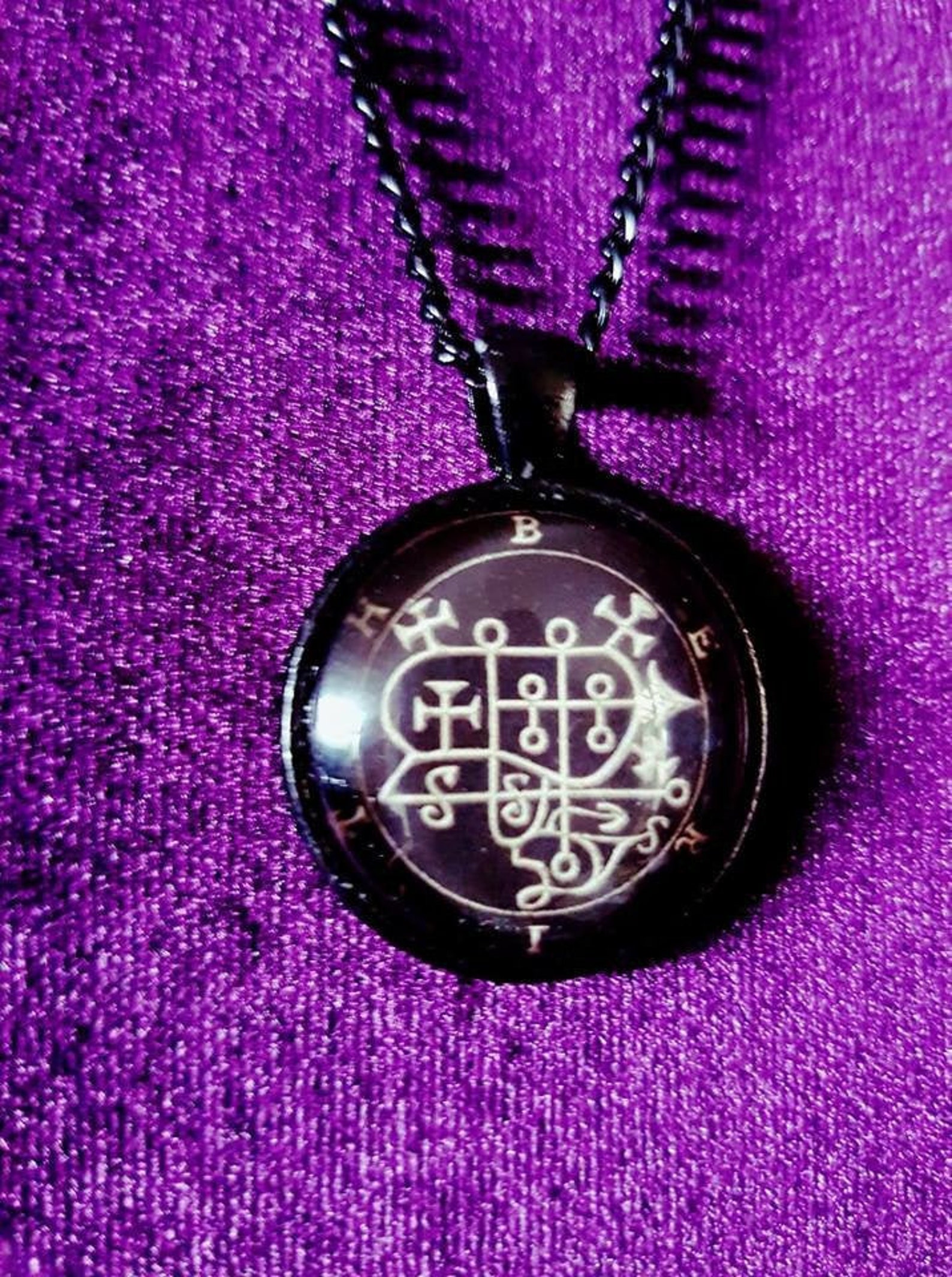 Sigil of Berith Pendant Occult Left Hand Path Goetia Demon - Etsy