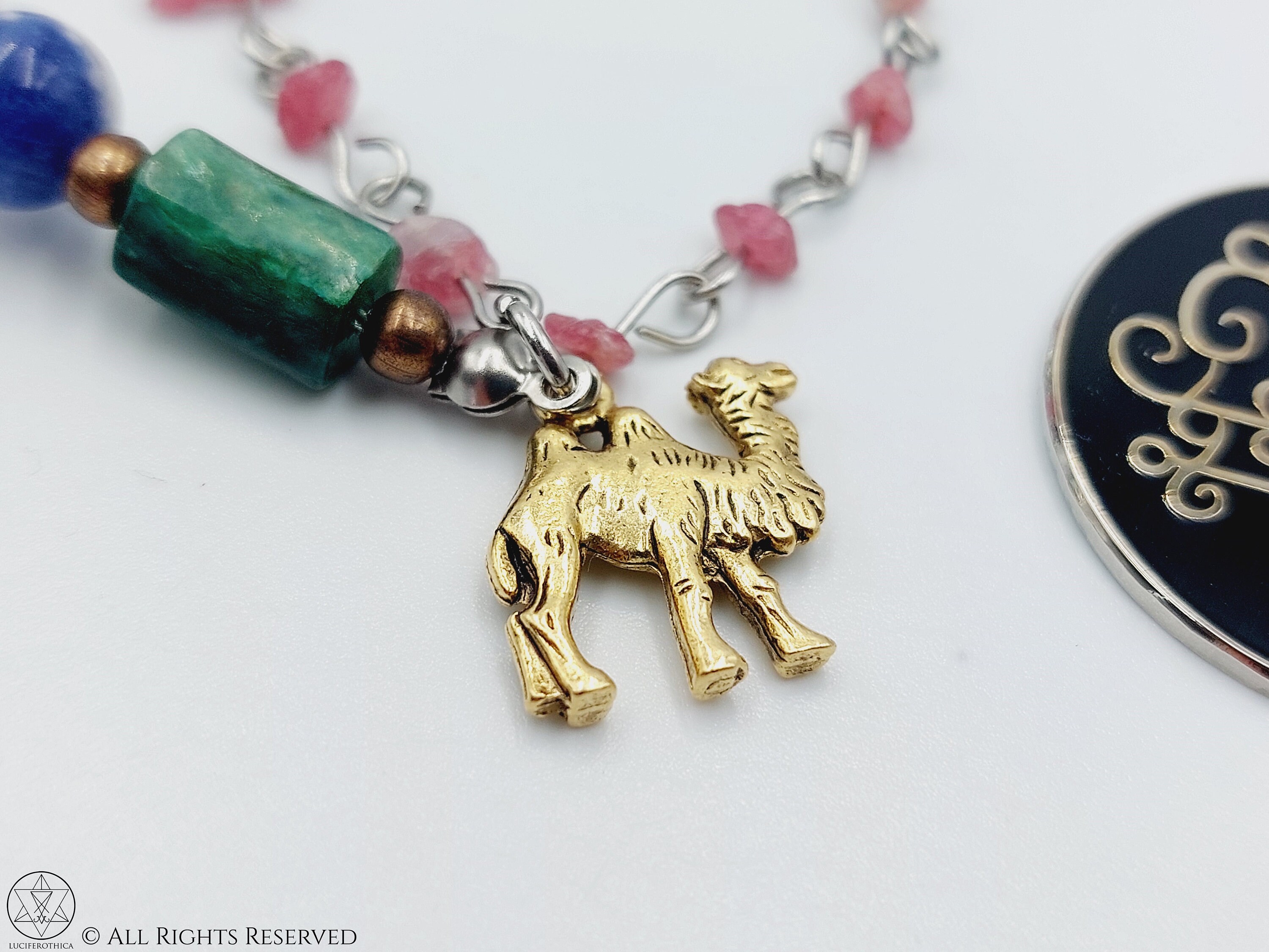 King Paimon Crystal Prayercord Sigil of Paimon Unsealed - Etsy