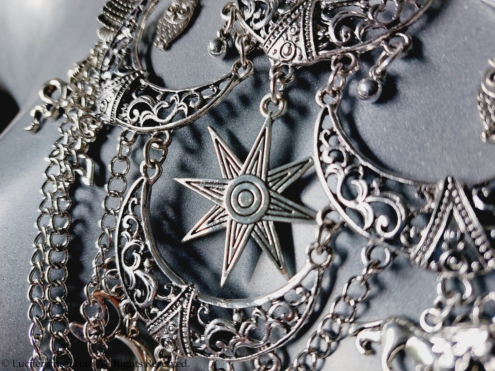 Inanna / Ishtar Neckpiece - Sumerian Necklace Gift Pendant Occult ...