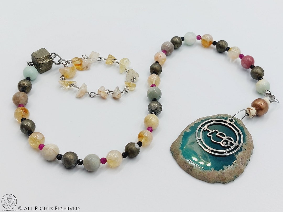 Clauneck Crystal Prayercord - Demonic Chant Wealth Money Riches Syrach ...