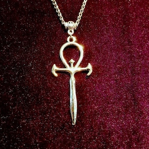 Vampire Ankh Pendant (2styles) - Occult Goth Gothic Dracula Order ...