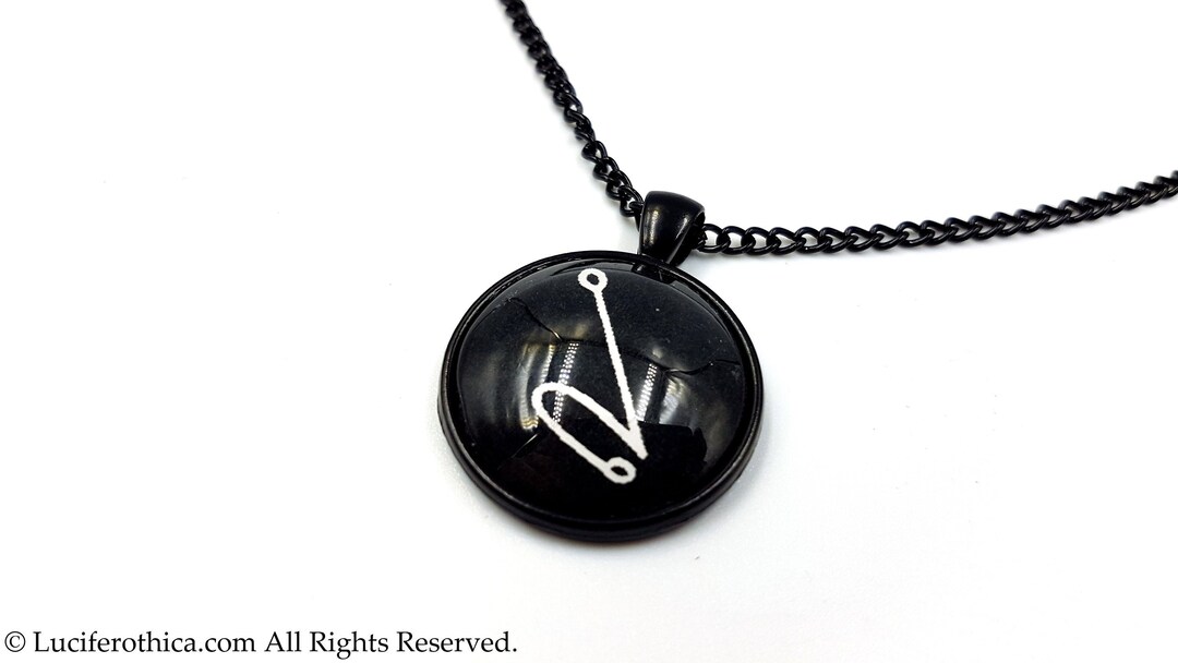 Sigil of Azazel Necklace - Occult Left Hand Path Satanic Goth Satan ...
