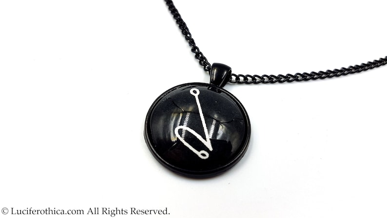 Sigil of Azazel Necklace Occult Left Hand Path Satanic Goth - Etsy