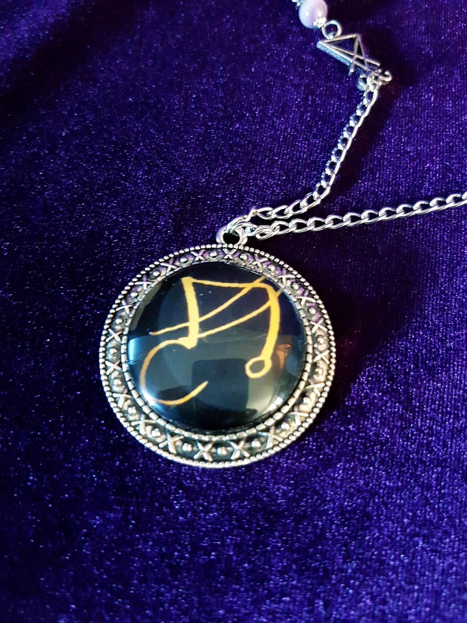 Dukante Sigil of Lucifer Medaillon - Occult Luciferian Seal of Lucifer ...