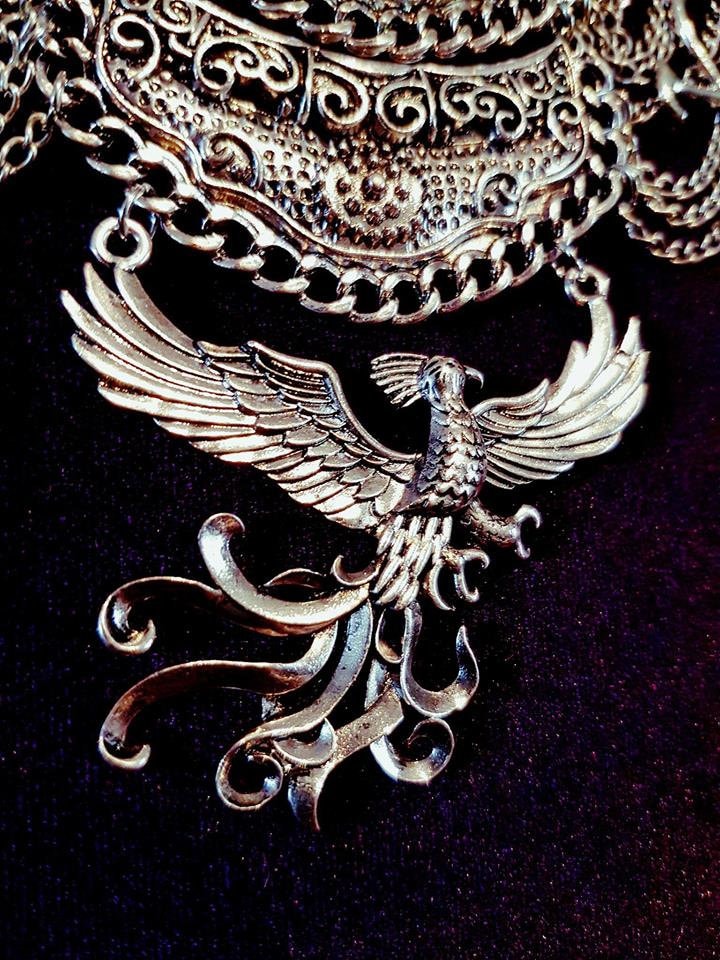 Resurrection / Transformation / Immortality Double Neckpiece - occult ...