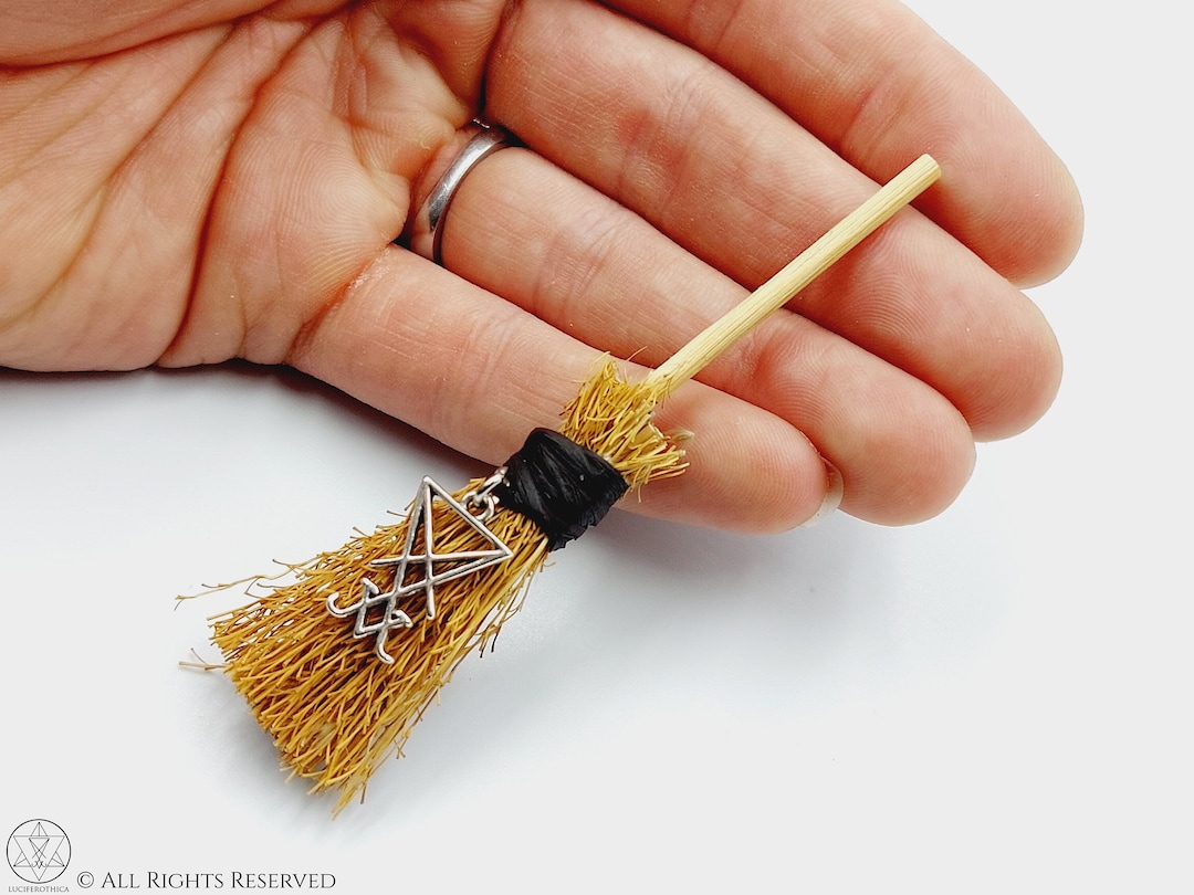 Sigil of Lucifer Mini Altar Besom - Seal of Morningstar Venus ...