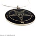 Large Sigil of Baphomet Pendant (bessy Version - Stainless Steel ...