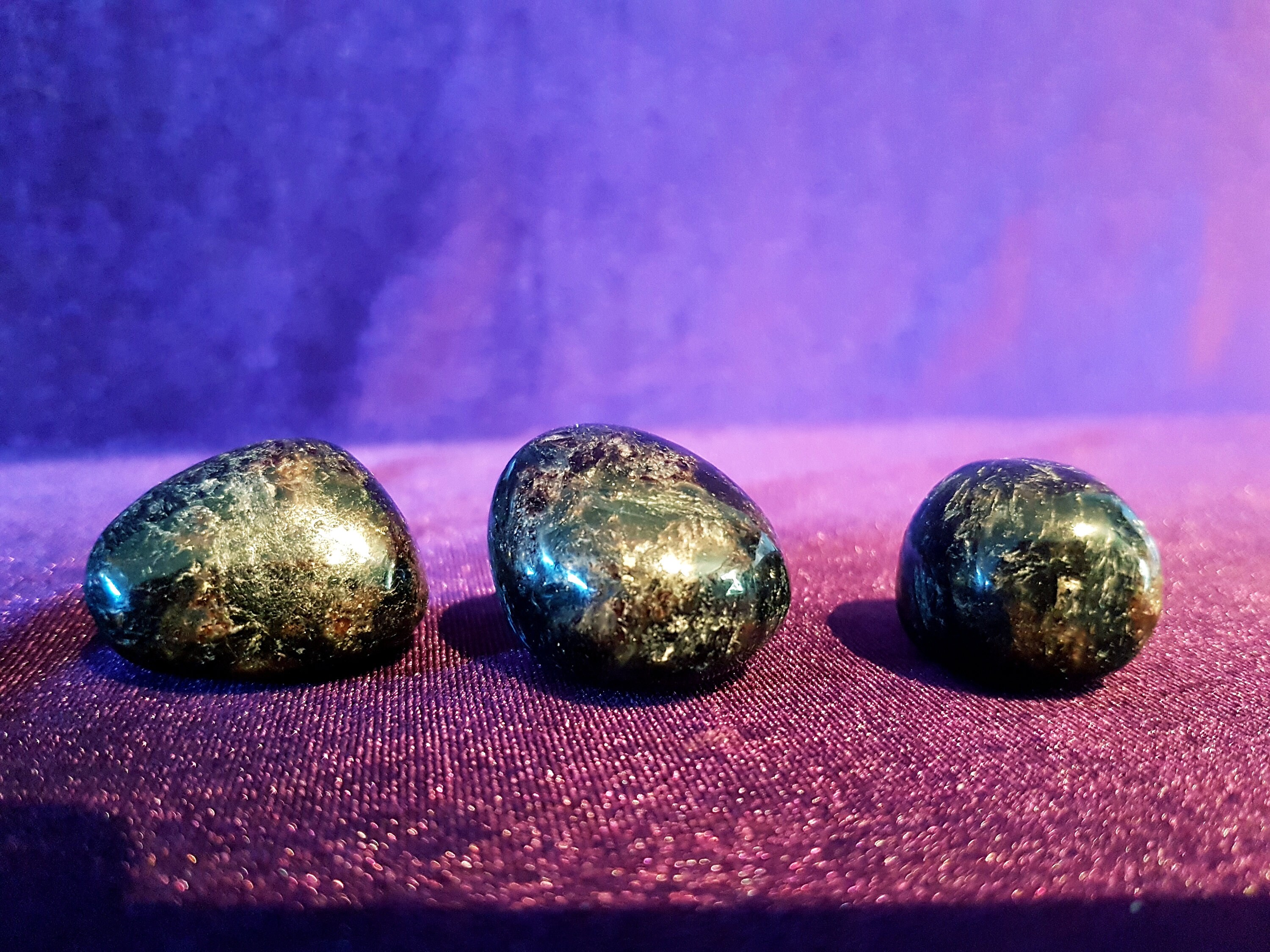 Astrophyllite Gemstones (3 pieces)