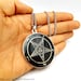 Large Sigil of Baphomet Pendant (bessy Version - Stainless Steel ...