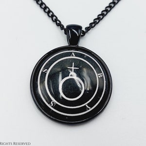 Sigil of Abyss Pendant - Lord of Chaos Occult Necklace Demonolatry Seal ...