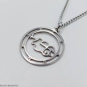 Sigil of Clauneck Stainless Steel Pendant - Occult Demon Wealth Money ...