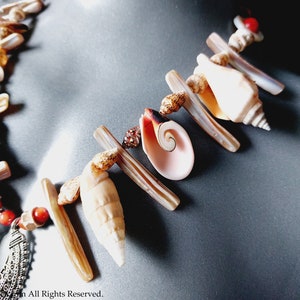 Anunnaki Apkallu / Abgal Fishman Demi-god Sage Oannes Shell Necklace ...