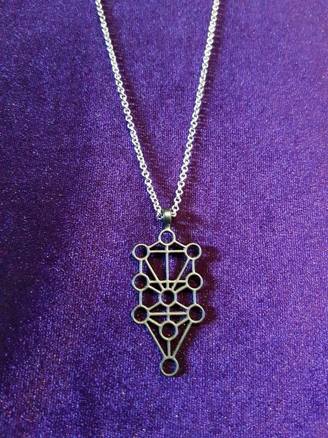 Sephiroth / Qliphoth Necklace occult Qabalah kabbalah | Etsy
