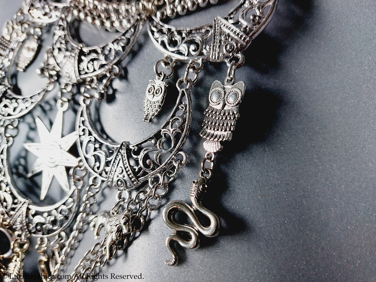 Inanna / Ishtar Neckpiece - Sumerian Necklace Gift Pendant Occult ...